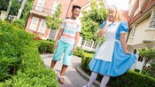 Meet Alice in Wonderland in United Kingdom Pavilion | Walt Disney World ...