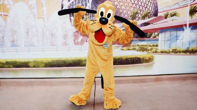 Meet Pluto at World Showcase in Epcot | Walt Disney World Resort